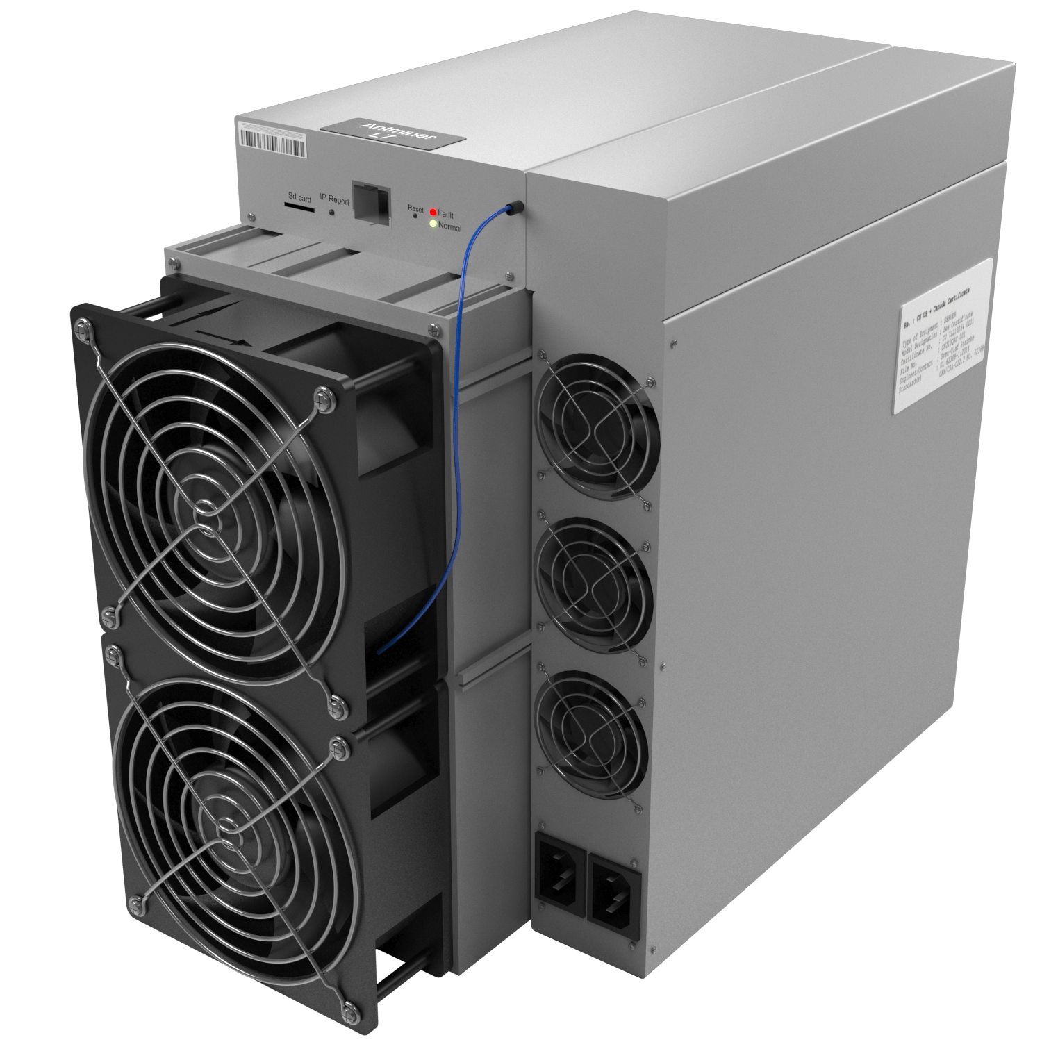 Bitmain Antminer L7 (9.05Gh/s) Realtime Profit, Specs & Cost | Mining Now